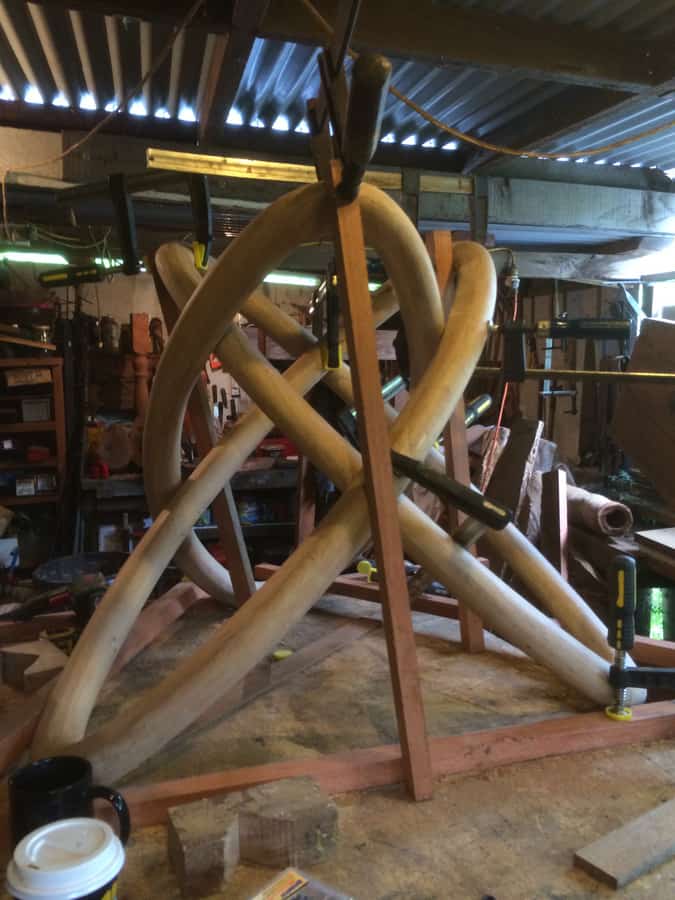Curved Table Legs | Timber Furniture Sydney